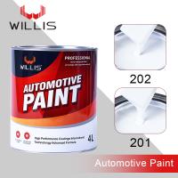 China Sustainable Eco Car Body Paint Boat Paint Appliance Paint 1K 2K Solid Color Acrylic Resin Spray with OEM Code Liquid Coating for sale