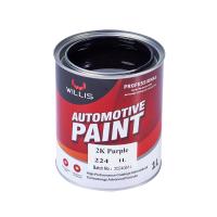 China 2K Purple Automotive Coating Paint Two-Component Acrylic Basecoat Top Coat Car Painting Refinish Spray Auto Repair Paint Fix for sale
