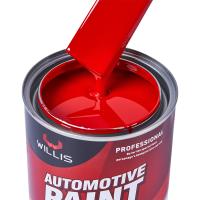 China Red Repair Acrylic Base Paint Surface Paint Spraying Automotive Repair Paint for sale