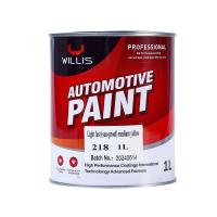 China Factory Supply Auto Refinish Repair Paint 2K Medium Yellow Acrylic Liquid Coating Bacecoat Top Coat Car Spray Paint Colors for sale