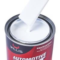 China Hot Selling 1K 2K Solid White Auto Base Car Paint Liquid Coating Factory Automotive Metal Plastic Refinish Mainly Acrylic Resin for sale