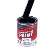 China 2K Black Automotive Coating Paint Metallic Color Car Painting Refinish Two-Component Acrylic Basecoat Top Coat Multiple Colors for sale