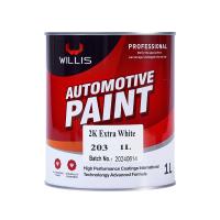 China High Gloss Extra White 2K Auto Repair Spray Paint Factory Low-Priced High-Appearance Liquid Acrylic Resin Car Automotive Repair for sale