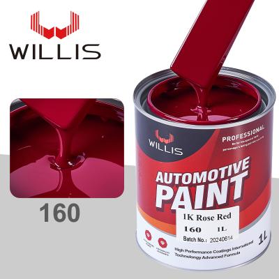 China Factory Direct Sales WILLIS 1K Color Paint Liquid Coating for Car Boat Paint Automotive Repair Basecoat Refinish Plastic Coating for sale