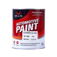 China Direct Factory Sale WILLIS Model 150 Automotive Liquid Coating Paint Thinner Car Spray Paint Clear Varnish Curing Agent Diluent for sale