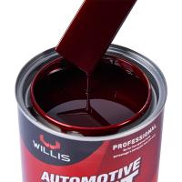China Willis Auto Repair Liquid Coating 1K Basecoat Extra Maroon Red Acrylic Resin Car Refinish Spray Application Automotive Paint for sale