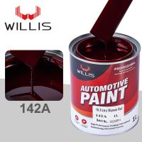 China Willis Auto Repair Liquid Coating 1K Basecoat Extra Maroon Red Acrylic Resin Car Refinish Spray Application Automotive Paint for sale