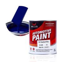 China Factory Direct 1K Ultra-Low Price Blue One-Component Acrylic Resin Liquid Car Repair Paint Car Paint Thinner for sale