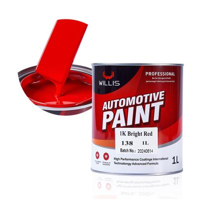 China Hot Selling Factory Supplied Automotive Coating Paint 2K/1K Color with Clear Coat Thinner Body Filler Putty for sale