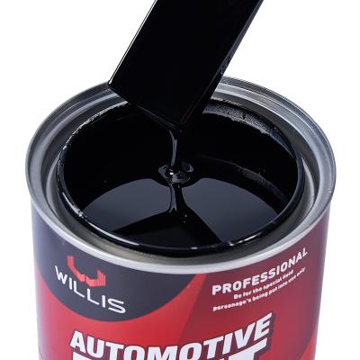 China Hot Selling 1K Economical Black Acrylic Resin Car Repair Paint High-Performance Thinner & Liquid Coating for Car for sale