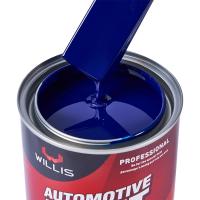 China Advanced Formula 1k Standard Blue Car Refinish Color Paint Litre Car Paint Products for sale