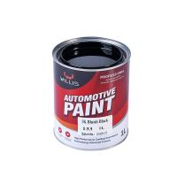 China 1k Bluish Black Acrylic Car Refinish Paint Decorative Body Filler and Repair Coating for sale