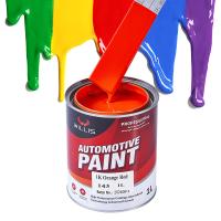 China Hot Selling 1K/2K Automotive Topcoat Spray Painting Gun with Factory-Supplied Paint Mixing Lids for sale