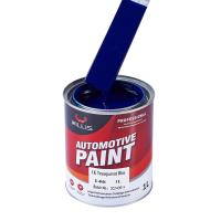 China Solid Color 1K Basecoat Auto Coating Transparent Blue Car Paint and Automotive Repair Acrylic Resin Spray Painting for sale