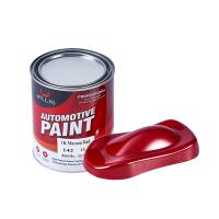 China Auto Refinish 1K Maroon Red Basecoat Car Paint Solid 1K 2K Acrylic Resin Liquid Coating for Car Repair Spray Application for sale