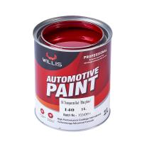 China High Performance 1K Pure Solid Colour Basecoat Auto Coating Factory Car Paint with Acrylic Metallic Tones for Car Refinish for sale