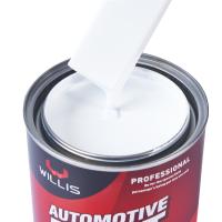 China Advanced 1K Acrylic Resin White Paint for Automotive Repair High Concentration Liquid Coating Car Color Master Paint for sale