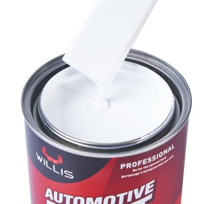 China Advanced 1K Acrylic Resin White Paint for Automotive Repair High Concentration Liquid Coating Car Color Master Paint for sale