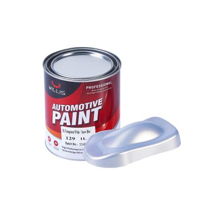 China Automotive Repair Coatings Advanced 1K Acrylic Color Master Paint for Automotive Repair Transparent White Car Paint for sale
