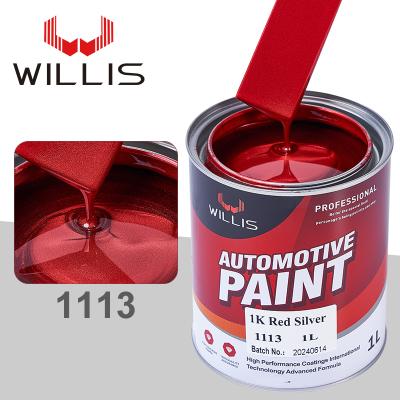 China Automotive Repair 1K Silver Paint Factory Supply Automotive Thinner One Component Acrylic Resin Liquid Coating Plastic Coating for sale