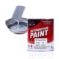 China 1K Coarse Silver Automotive Paint Varnish Clear Coat Thinner Hardener 2K Color Pearl Paint Plastic Coating Boat Paint Spray for sale