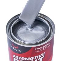 China High Quality 1K Silver Car Paint Customizable in Multiple Colors Made in China Acrylic Resin Main Raw Material Liquid Coating for sale