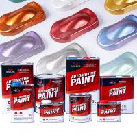 China High Quality 1K Silver Metallic Car Paint Clear Coat Acrylic Resin Body Filler and Thinner for Car Body Repair &car Repair Paint for sale