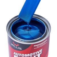 China Factory Low-Priced 1K Solid Pearl Car Paint Special Blue Spray Binder Resin Acrylic Liquid Coating Paint Mixing Putty Thinner for sale