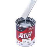 China Silver Car Paint Metallic Body Paint with Standard Car Paint Thinner Liquid Acrylic Coating for Car Painting for sale