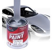 China Hot Selling 1K Fine White Silver Polyurethane Thinner Auto Repair Car Acrylic Resin Coating Paint Spray Mixed Automotive Paint for sale