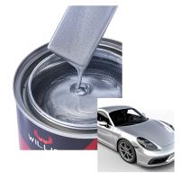China High Quality 1K Silver Multicolor Automotive Paint Spray Strong Metallic Feel Car Refinish Liquid Coating Auto Paint for sale