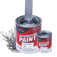 China High Quality 1K Silver Multicolor Automotive Paint Spray Strong Metallic Feel Car Refinish Liquid Coating Auto Paint for sale