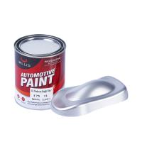 China 1K Acrylic Silver Auto Paint Single Component Resin Liquid Coating for Automotive Repair Moderate Brightness Spray Application for sale