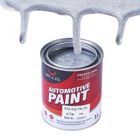 China High Quality 1K Fine Bright White Silver Coating Ultra-Low Price Medium Brightness Strong Adhesion OEM Acceptable Liquid Coating for sale