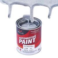 China High Quality 1K Coarse Silver Metallic Car Paint Clear Coat Acrylic Resin Body Filler and Thinner for Car Body Repair for sale