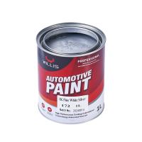 China 1K Fine White Silver Polyurethane Thinner for Car Repair Acrylic Resin Coating Paint Automotive Mixed Paint for sale