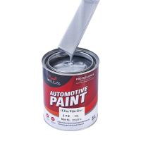 China 1K Fine White Silver Polyurethane Thinner for Car Repair Acrylic Resin Coating Paint Automotive Mixed Paint for sale