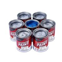 China Industrial Spray Plastic Paint for Automotive Repair 1K Acrylic Silver Resin Liquid Coating Best Auto Car Paint for sale