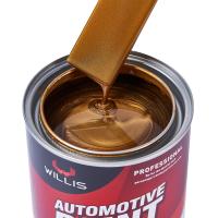 China Factory Supplied 1K Silver Strong Metallic Feel Spray-On Acrylic Resin Liquid Car Paint for sale