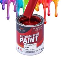 China Quick Dry Acrylic Flash Clear Pearl Automotive Paint 1K Red Pearl Lacquer with Plastic Coating & Boat Paint Spray Application for sale