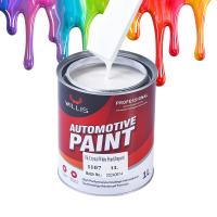 China WILLIS Factory Supply 1K Crystal White Pearl Acrylic Resin Spray Liquid Coating for Car Paint and Plastic Coating for sale