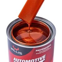 China Factory Supply OEM WILLIS 1K Pearl Paint Liquid Coating Acrylic Resin Automotive Car Refinishing Spray for sale
