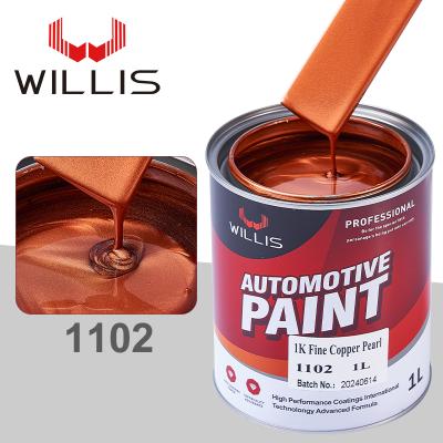 China Customizable Acrylic Resin Pearl Automotive Paint (Model 1102) for OEM/ODM Services Car Appliance Spray Paint Industry-WILLIS for sale