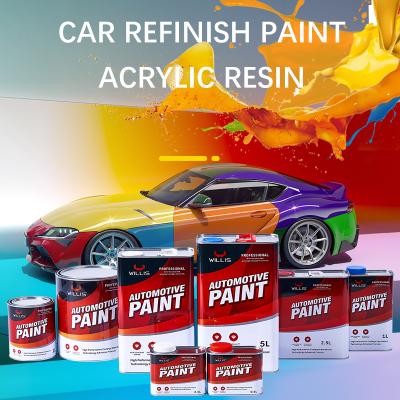 China OEM Factory 1K Clearcoat Automotive Car Auto Refinish Coating Repair Paint Factory Wholesale Slow Drying Curing Agent for sale