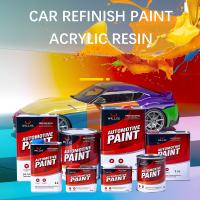 China Low MOQ & Free Sample High Quality Metallic Car Paint Kit From China Factory: Basecoat, 2K Clear Coat with Hardener for Repair for sale
