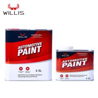 China Low MOQ & Free Sample High Quality Metallic Car Paint Kit From China Factory: Basecoat, 2K Clear Coat with Hardener for Repair for sale