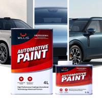 China High Quality 2K Acrylic Resin Transparent Clearcoat Auto Paint Hardener for Plastic Coating Spray Gun Application Good Coating for sale