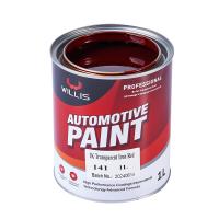 China Autobody Car Touch up Paint Auto Repair Paint 1k Transparent Iron Red Acrylic Car Refinish Paint for sale