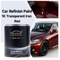 China Factory Supply 1K Transparent Iron Red Acrylic Resin Touch Spray Paint for Car Scratch Repair & Car Paint Mixing Machine for sale