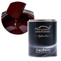 China Factory Supply 1K Transparent Iron Red Acrylic Resin Touch Spray Paint for Car Scratch Repair & Car Paint Mixing Machine for sale